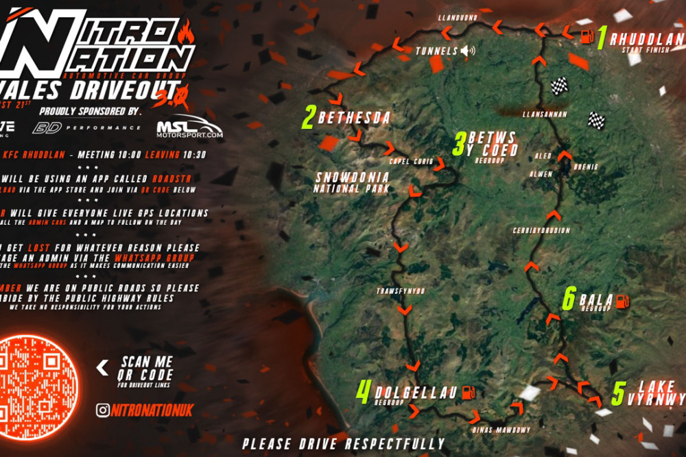 @nitro's event on RoadStr | NITRO NATION | WALES DRIVEOUT 3.0