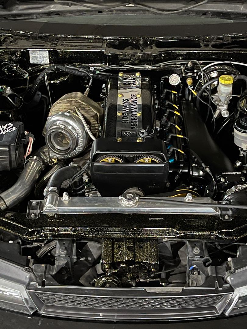 @taylortuned on RoadStr | Updated engine bay, peep the gold flake