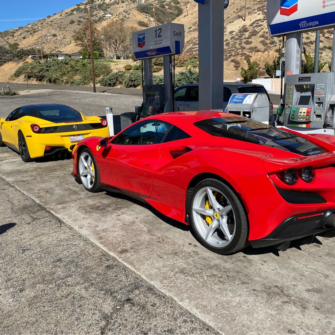 @ferrari4life on RoadStr | fun ferrari day with the 458 and f8. Red and ...