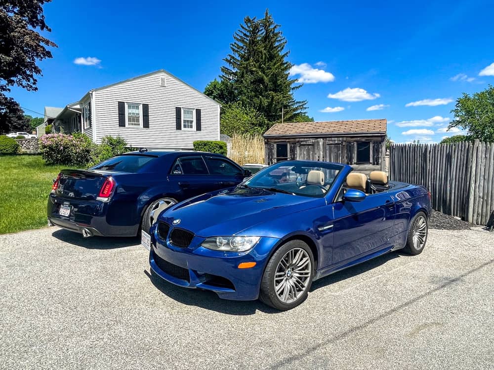 @tibby_m3 on RoadStr | Drop top weather! #bmw #m3 #chrysler #300 # ...
