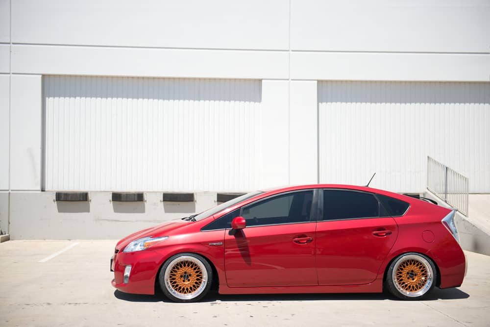 @mr.whipconcierge on RoadStr | This red Toyota Prius is seriously ...